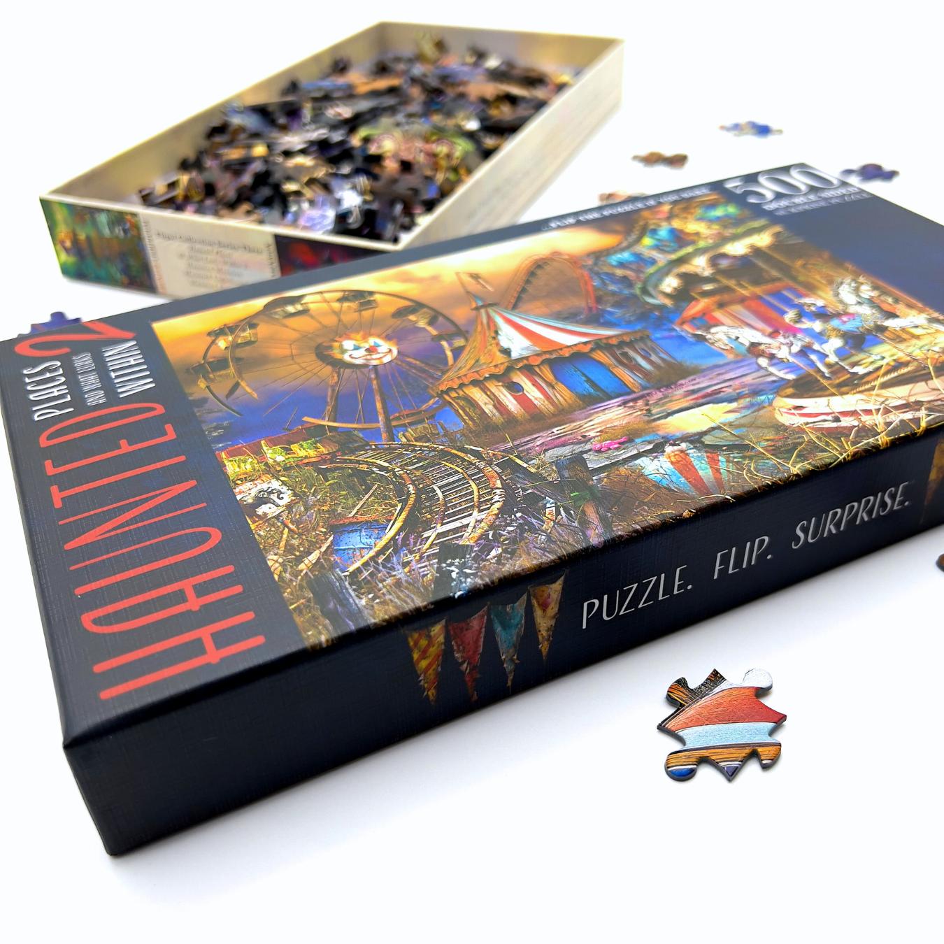 Haunted Carnival Jigsaw Puzzle – Flipsi Puzzles