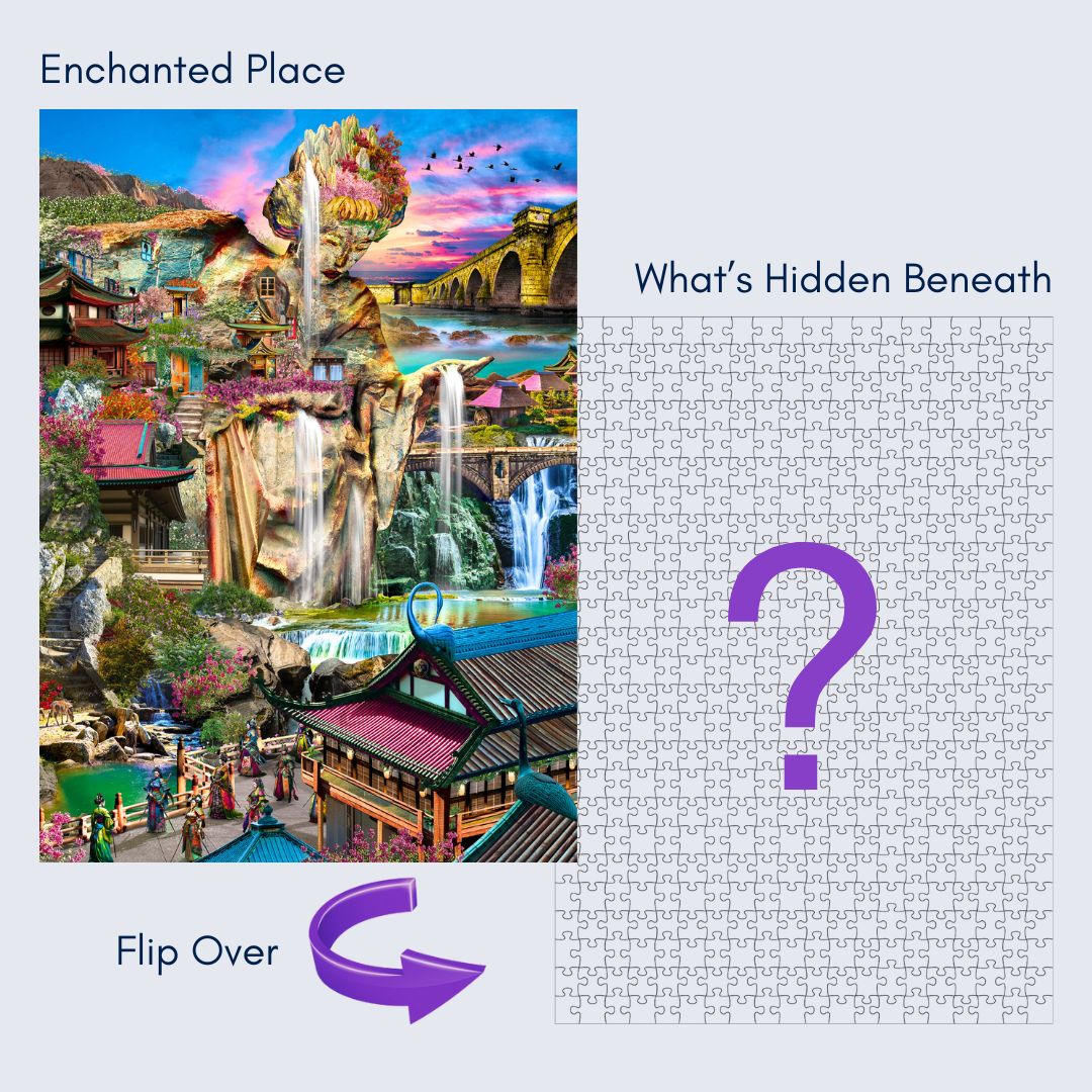 Enchanted Places & What's Hidden Beneath – Flipsi Puzzles