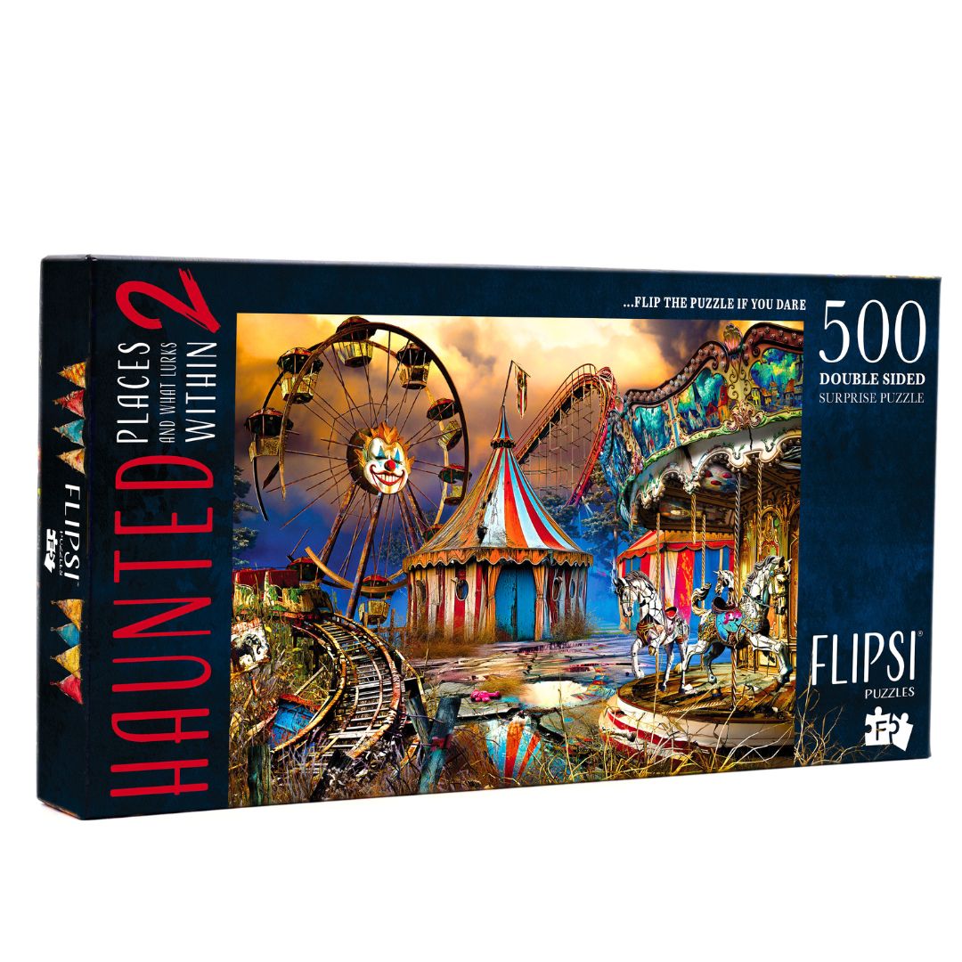 Haunted Carnival Jigsaw Puzzle – Flipsi Puzzles