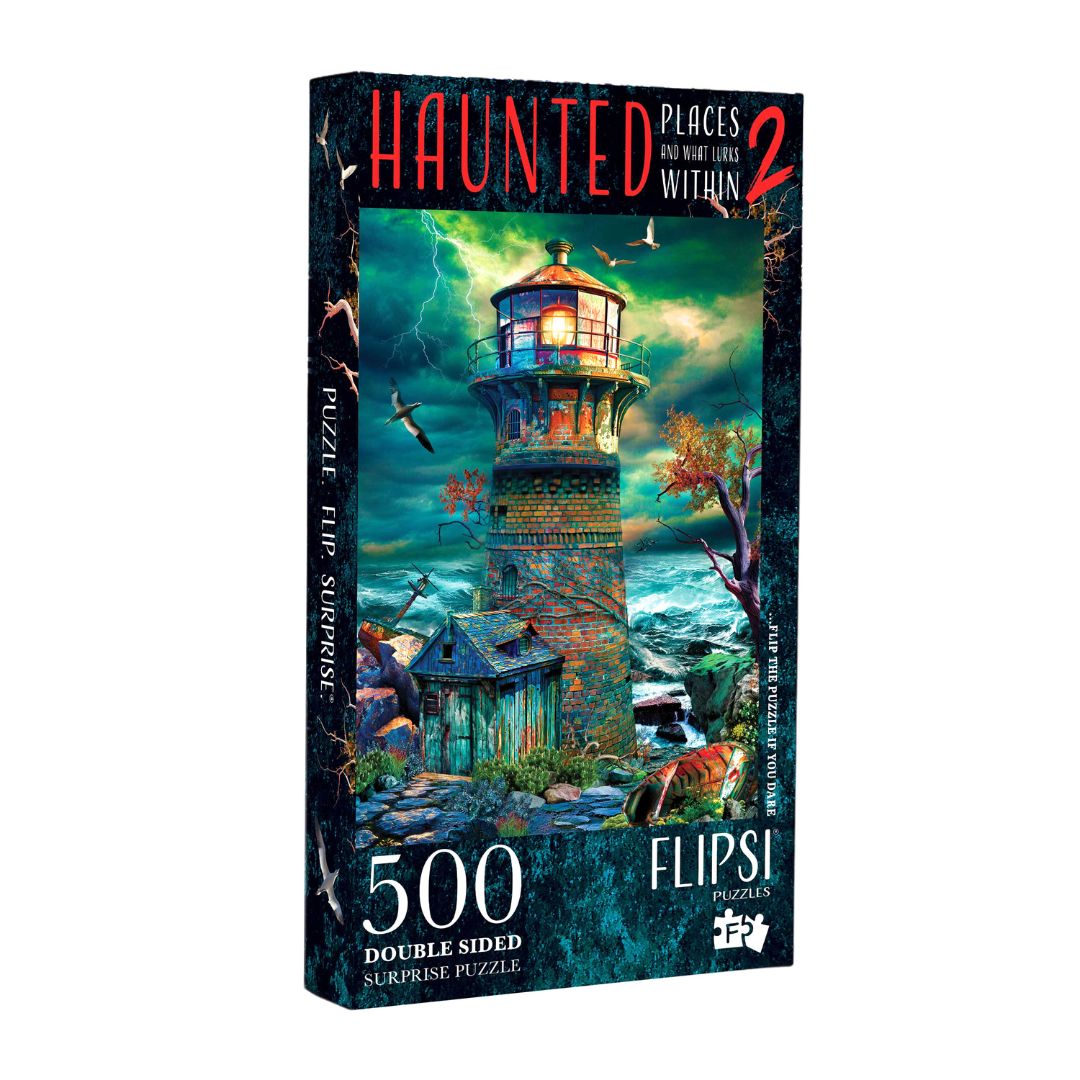 Haunted Lighthouse Jigsaw Puzzle – Flipsi Puzzles